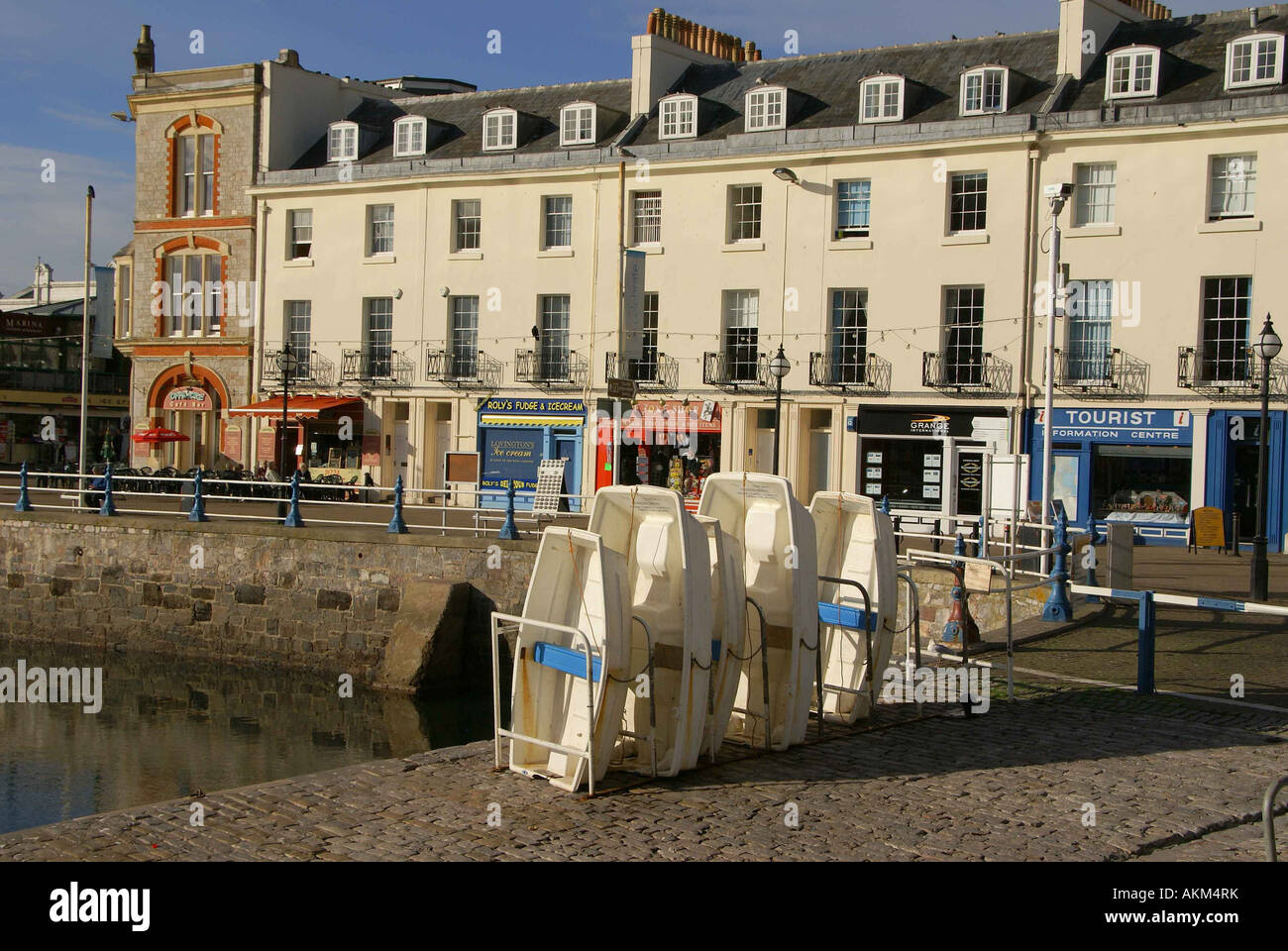 Torquay Harbour Torbay South Devon England Stock Photo - Alamy
