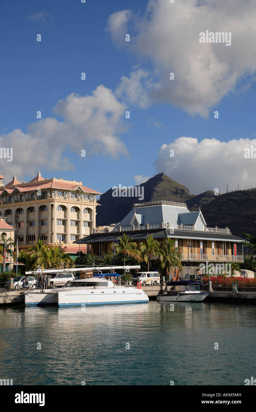 Mauritius Port Louis Le Caudan Waterfront Stock Photo - Alamy