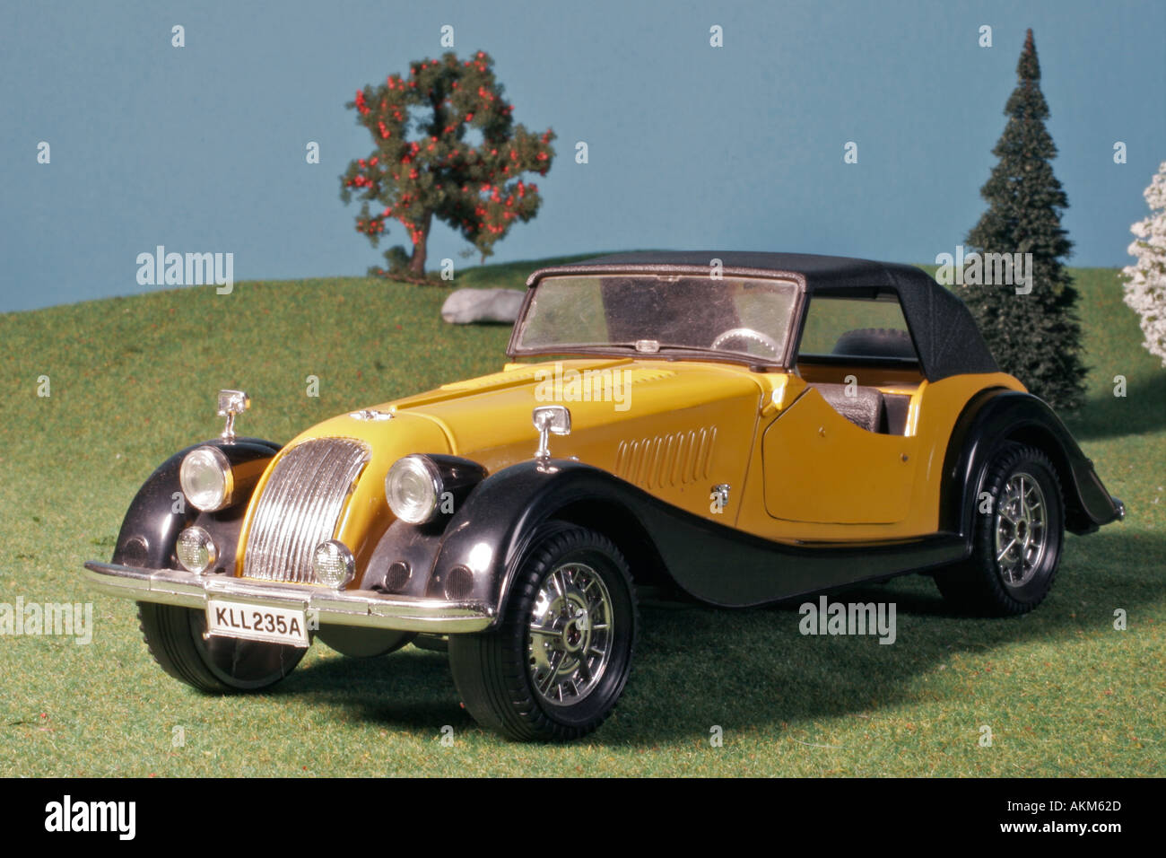 Oldtimer Car model Morgan Plus8 Stock Photo - Alamy