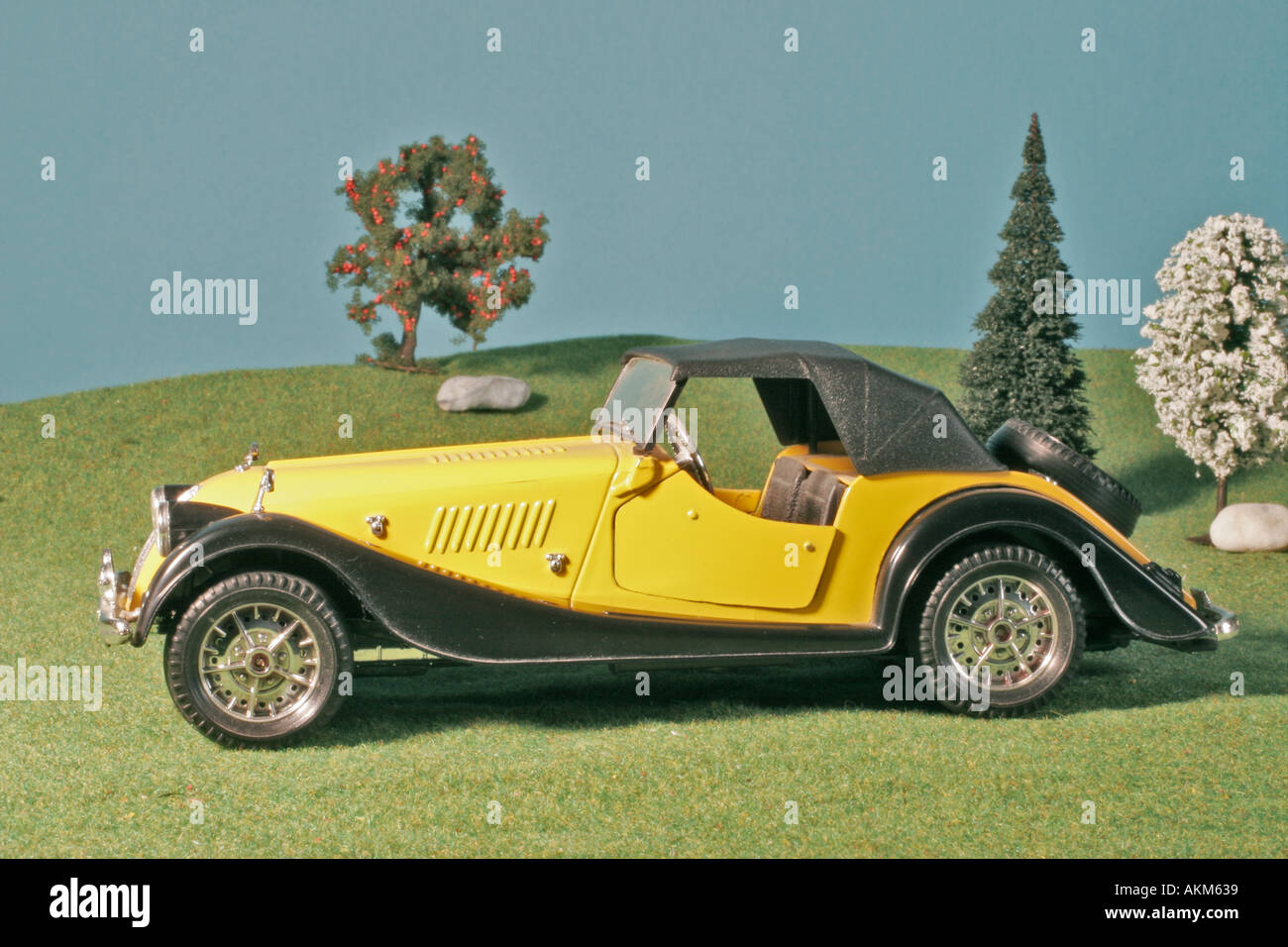 Oldtimer Car model Morgan Plus8 Stock Photo - Alamy