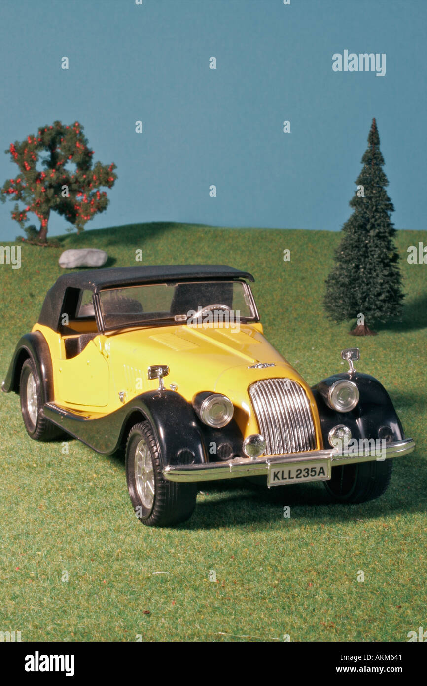 Oldtimer Car model Morgan Plus8 Stock Photo - Alamy