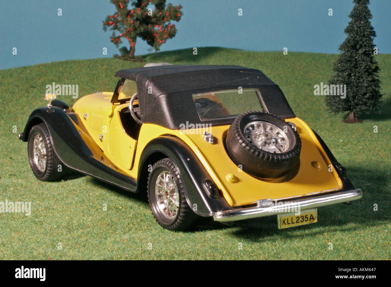 Oldtimer Car model Morgan Plus8 Stock Photo - Alamy
