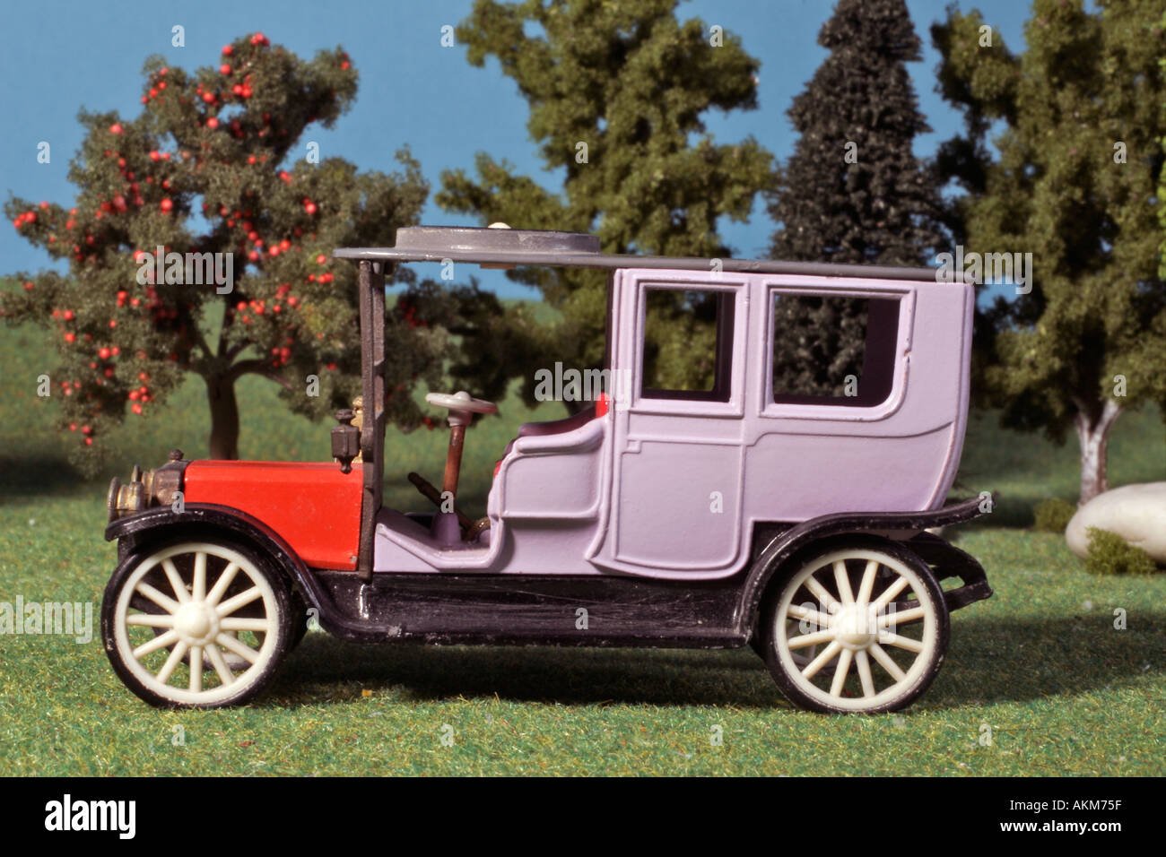 Oldtimer Car model Voiture De Maitre 1908 Stock Photo - Alamy