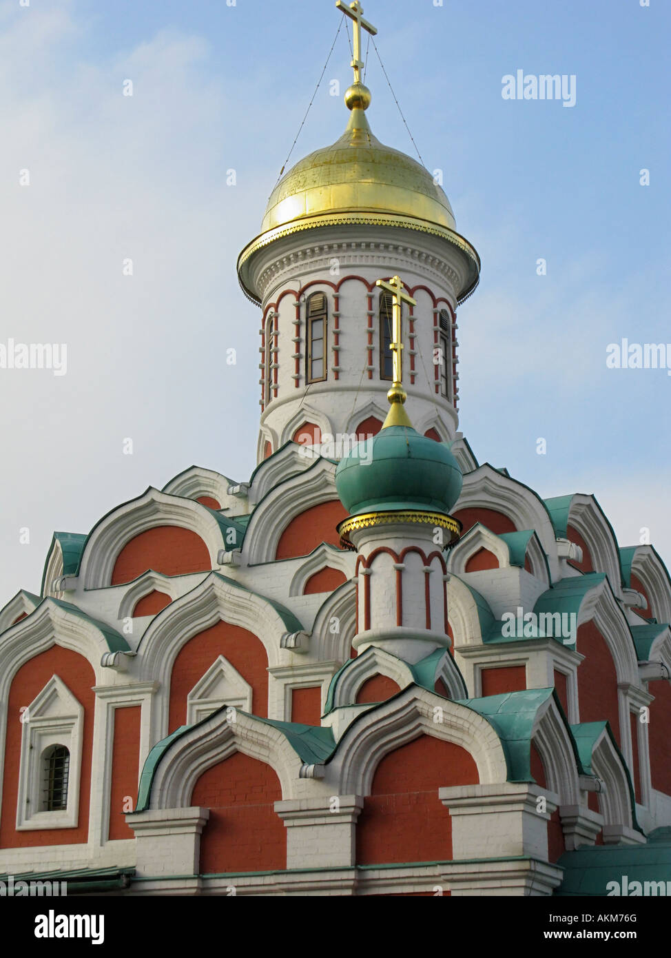 RUSSIA MOSCOW Revolution Square Ploshchad Revolutsii Kazan Cathedral ...