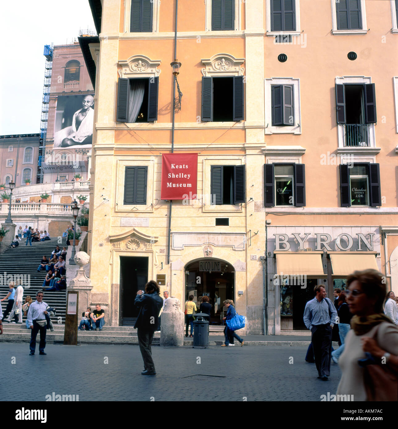 Keats shelley memorial house in rome hi-res stock photography and ...