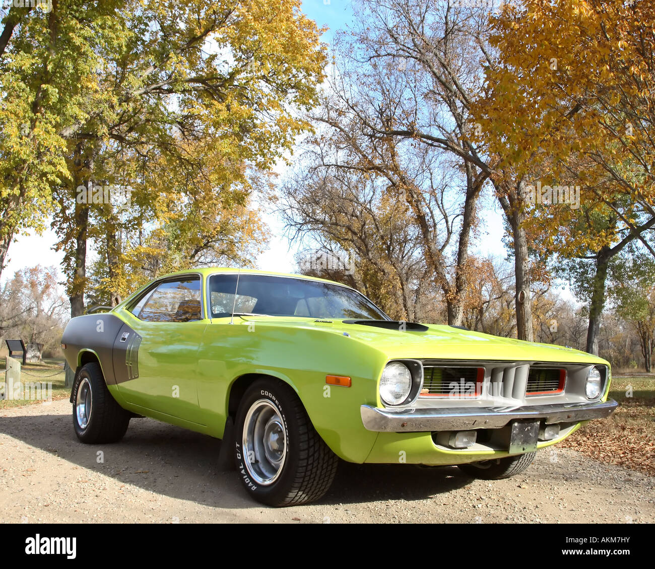 Classic Barracuda car Stock Photo - Alamy