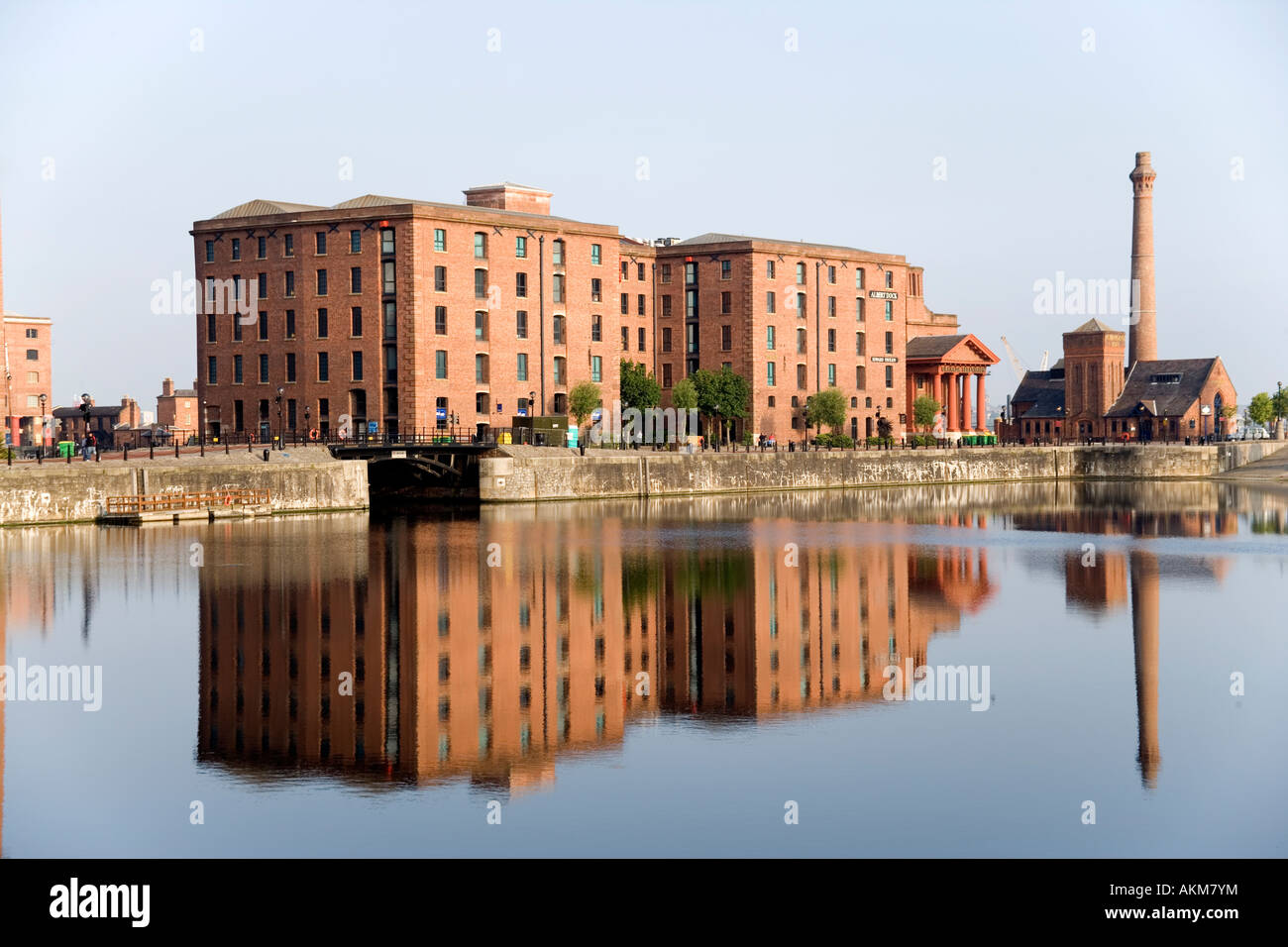 Albert Dock and the Pump House Inn from the Salthouse Quay , Liverpool ...