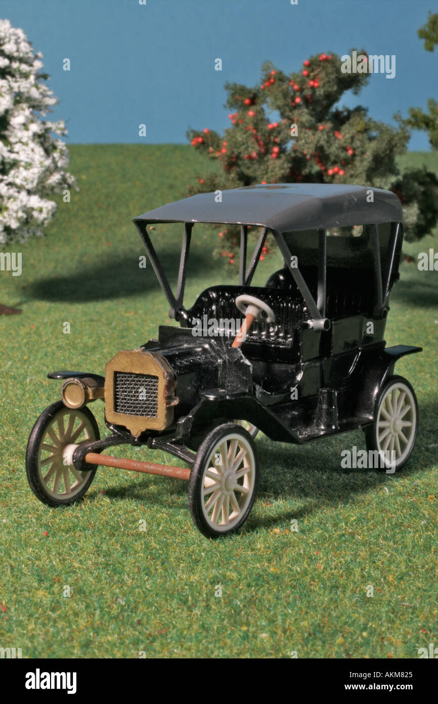 Oldtimer Car model Ford T Stock Photo - Alamy