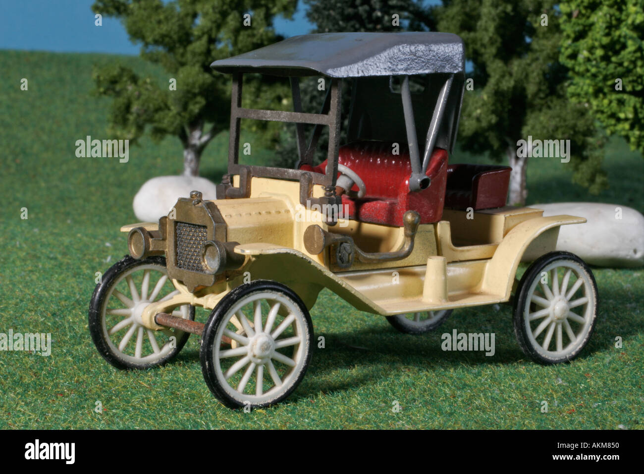 Oldtimer Car model Ford T Stock Photo - Alamy