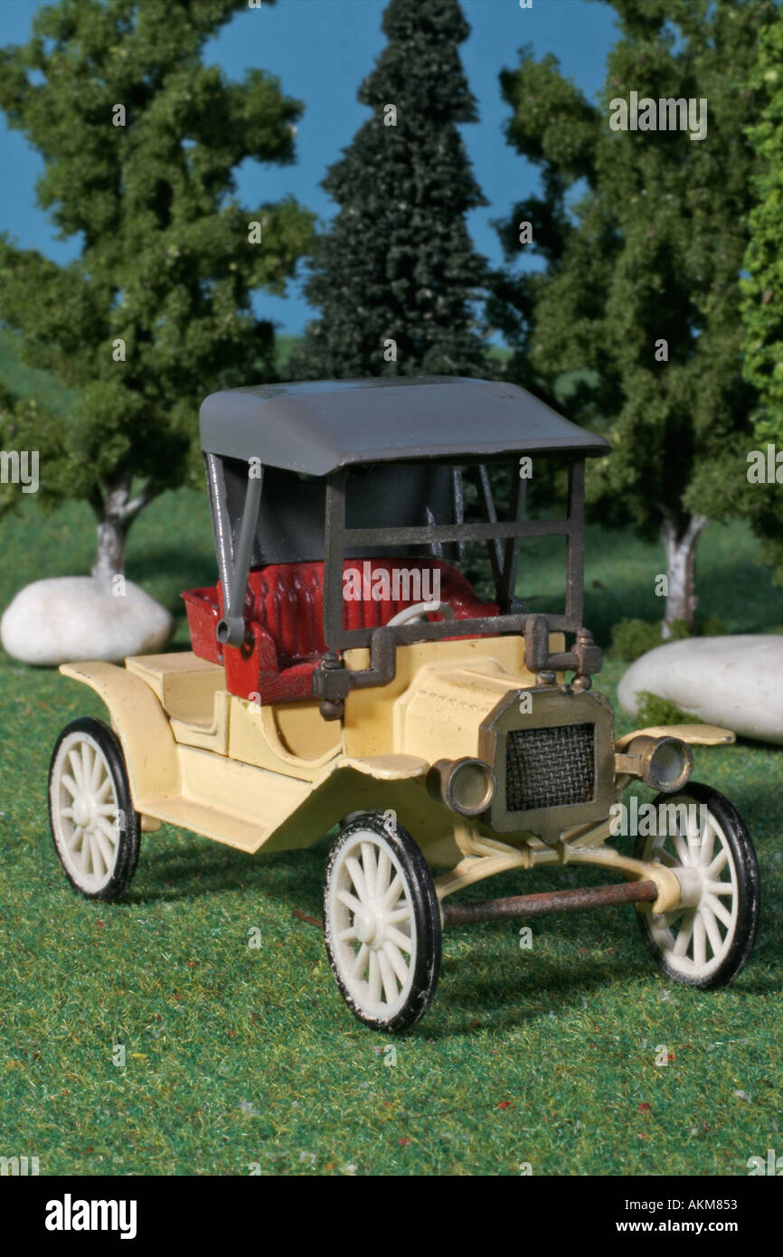 Oldtimer Car model Ford T Stock Photo - Alamy
