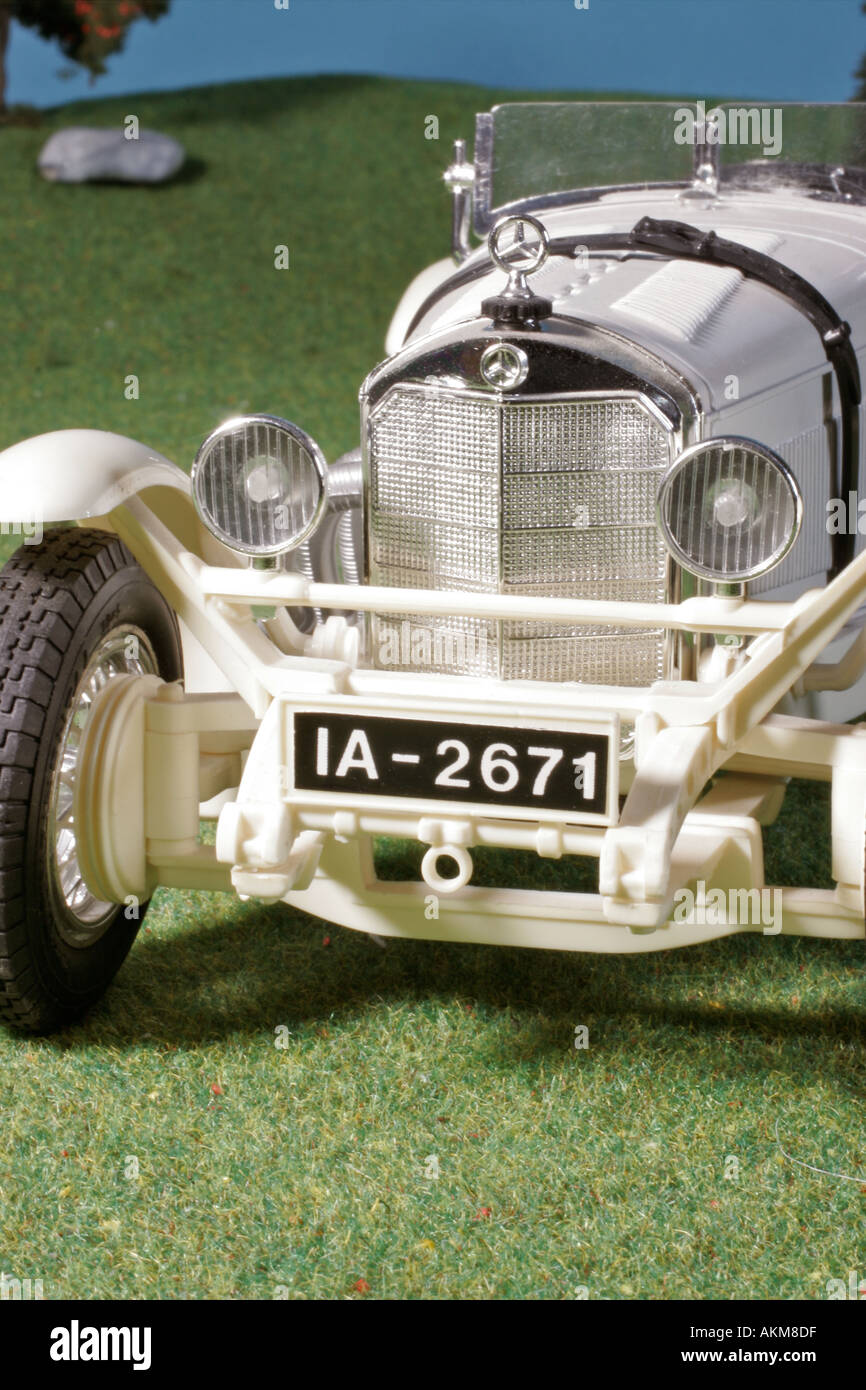 Oldtimer Car model Mercedes Benz SSKL 1931 Stock Photo - Alamy