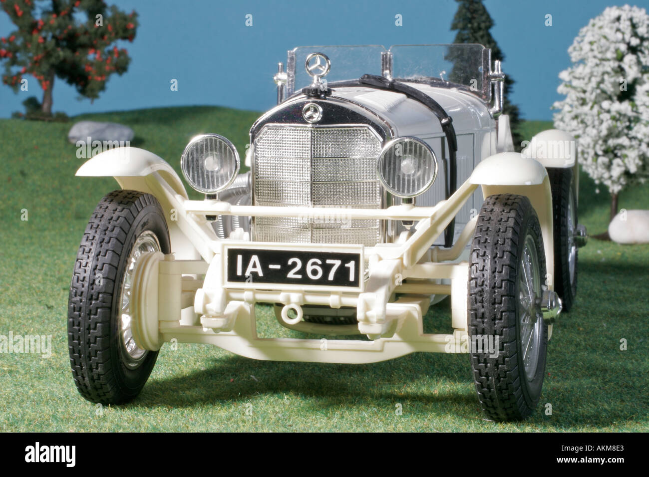 Oldtimer Car model Mercedes Benz SSKL 1931 Stock Photo - Alamy