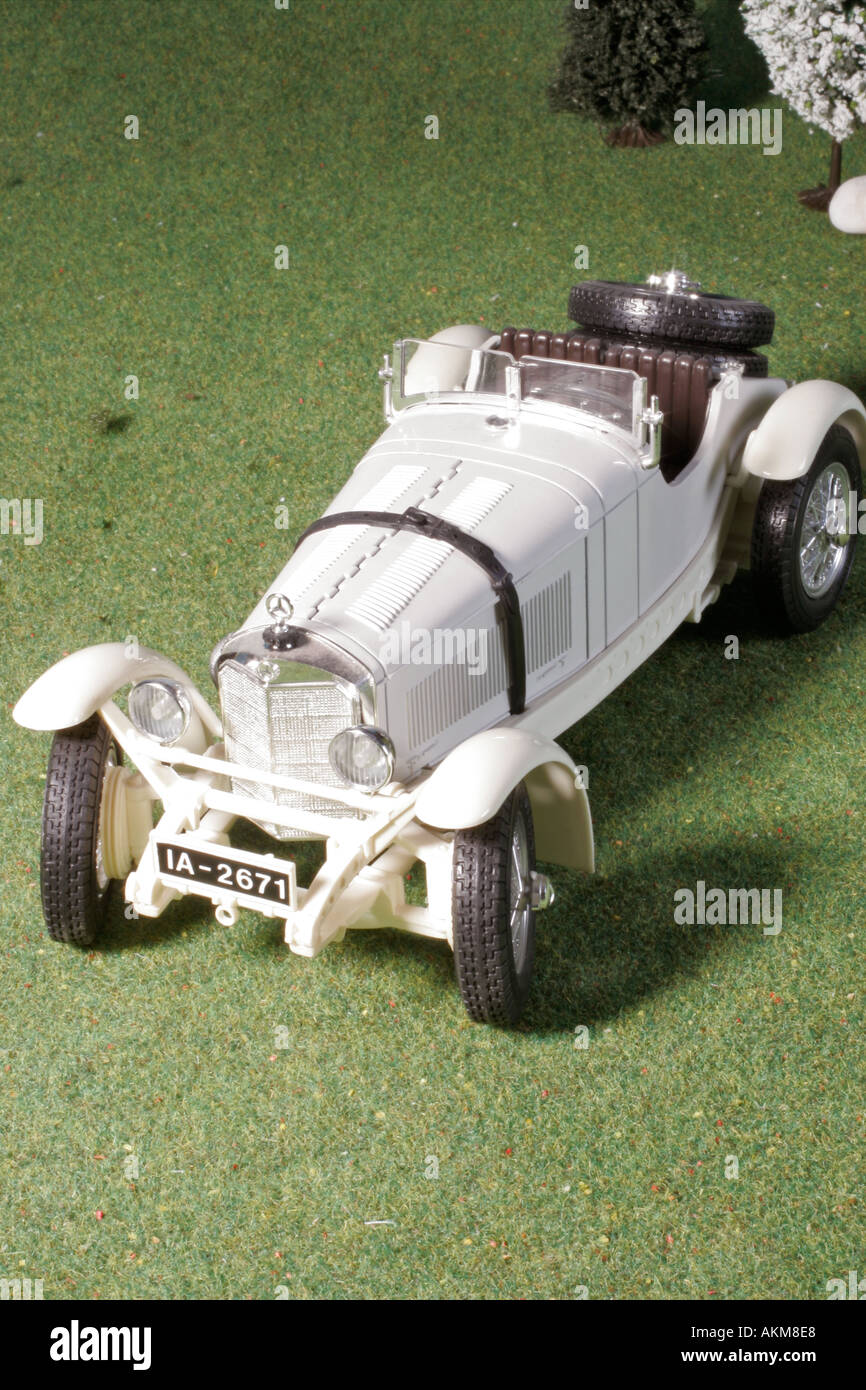 Oldtimer Car model Mercedes Benz SSKL 1931 Stock Photo - Alamy