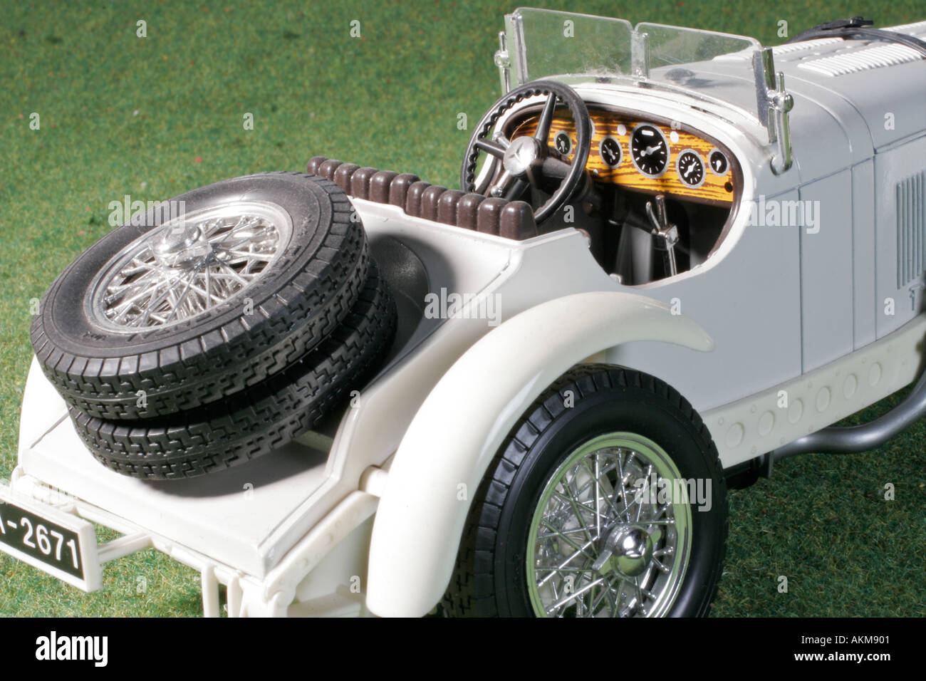 Oldtimer Car model Mercedes Benz SSKL 1931 Stock Photo - Alamy