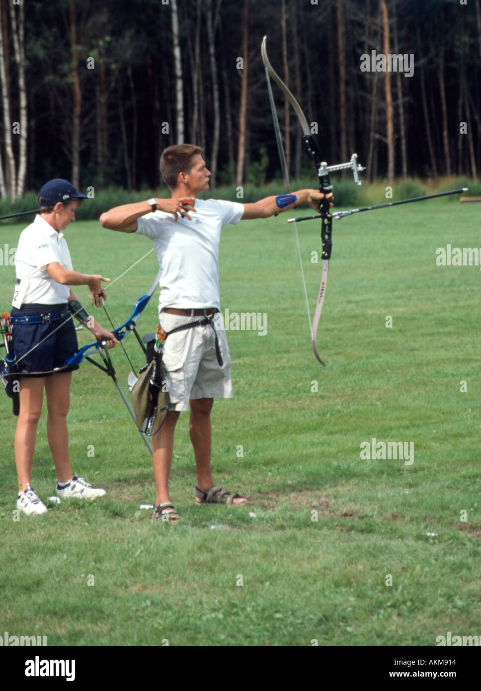 Archery target circles hi-res stock photography and images - Alamy