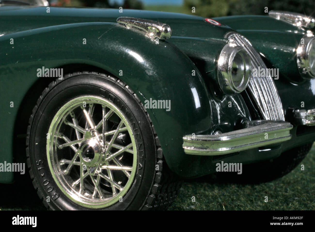 Oldtimer Car model Jaguar XK 120 1948 Stock Photo - Alamy