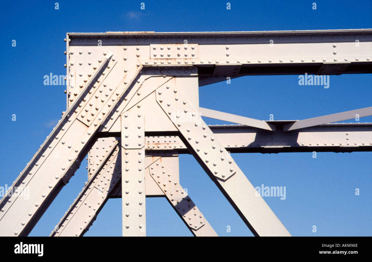 old bridge structure Stock Photo - Alamy