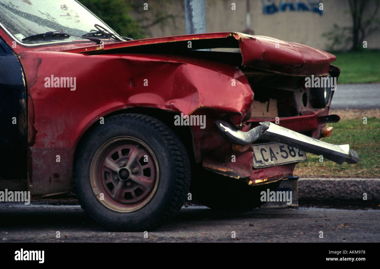Crashed vehicle hi-res stock photography and images - Alamy