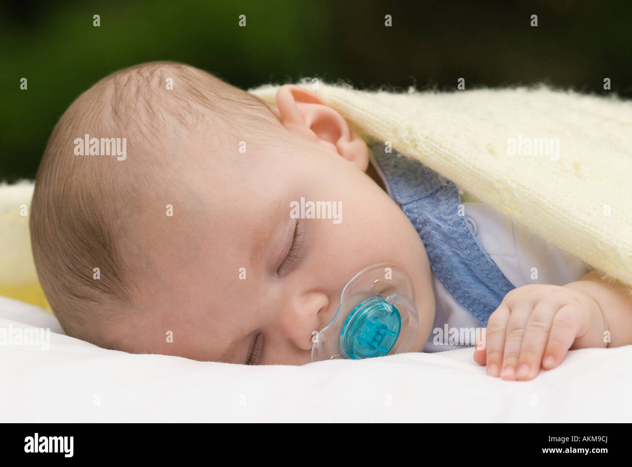 Sleeping like a baby Stock Photo - Alamy