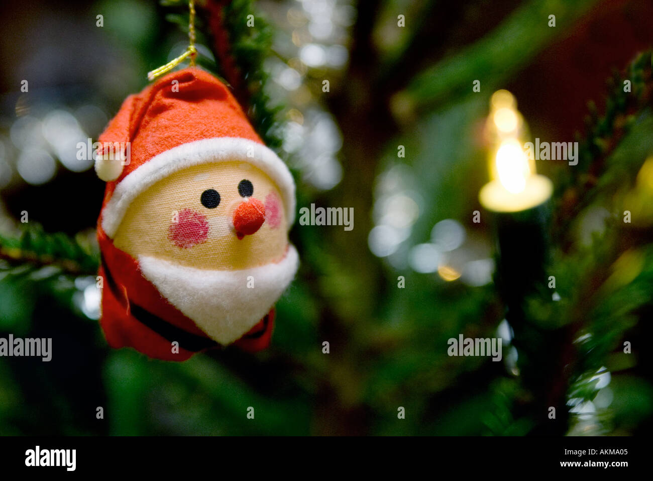 Christmas tree decorations Stock Photo - Alamy