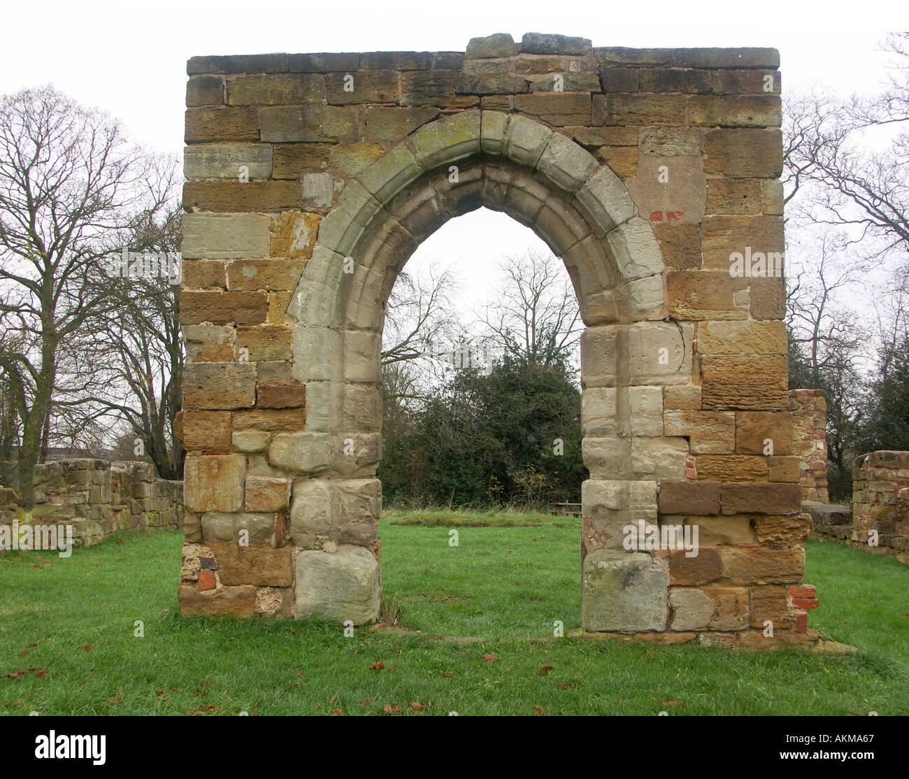 Alvecote priory ruin hi-res stock photography and images - Alamy