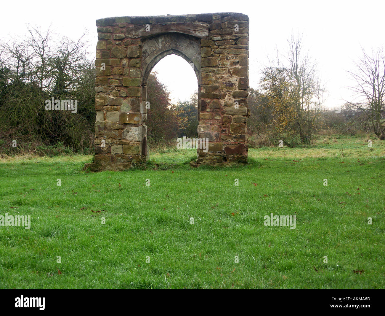 Alvecote Priory Ruins Stock Photo - Alamy