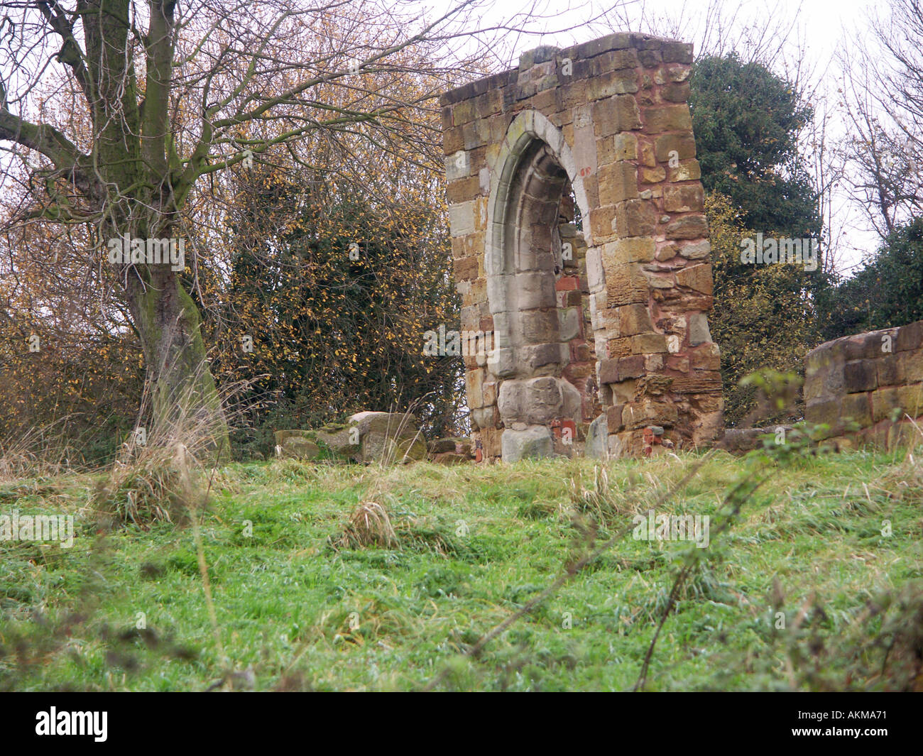 Alvecote priory ruin hi-res stock photography and images - Alamy