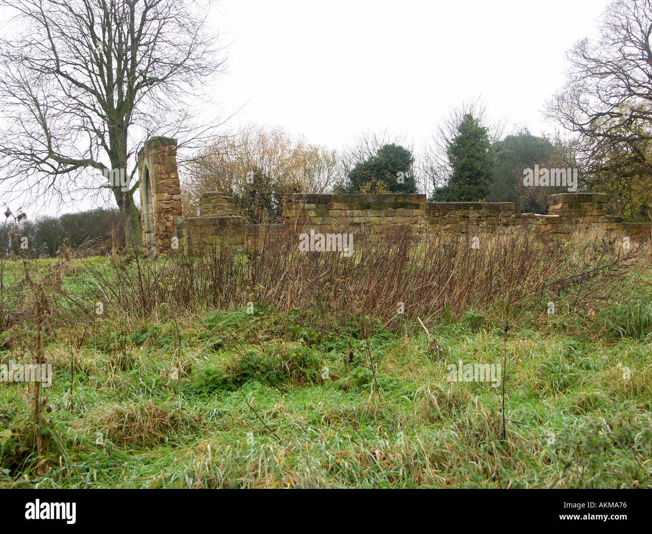 Alvecote priory ruin hi-res stock photography and images - Alamy