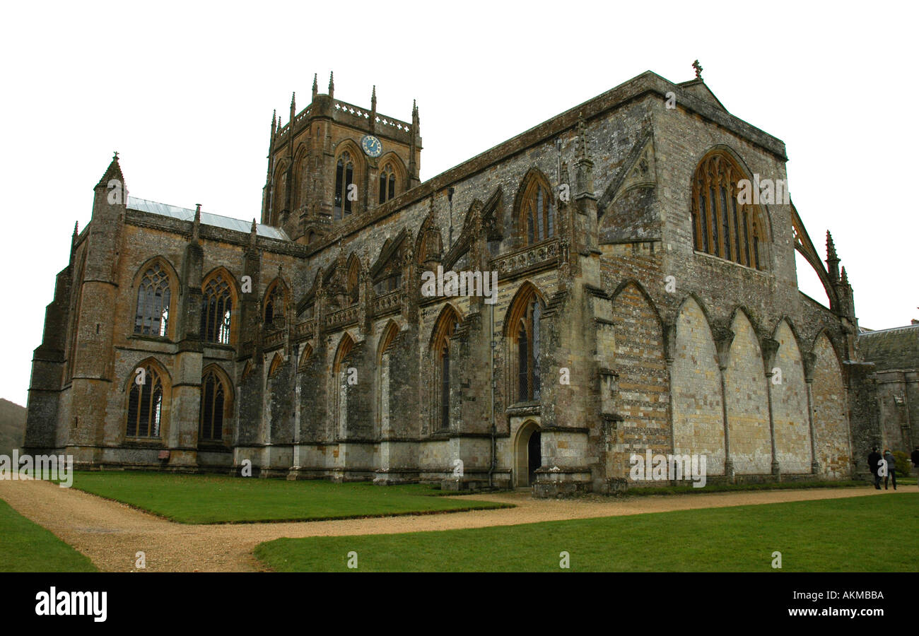 Milton Abbey Dorset England UK Stock Photo - Alamy