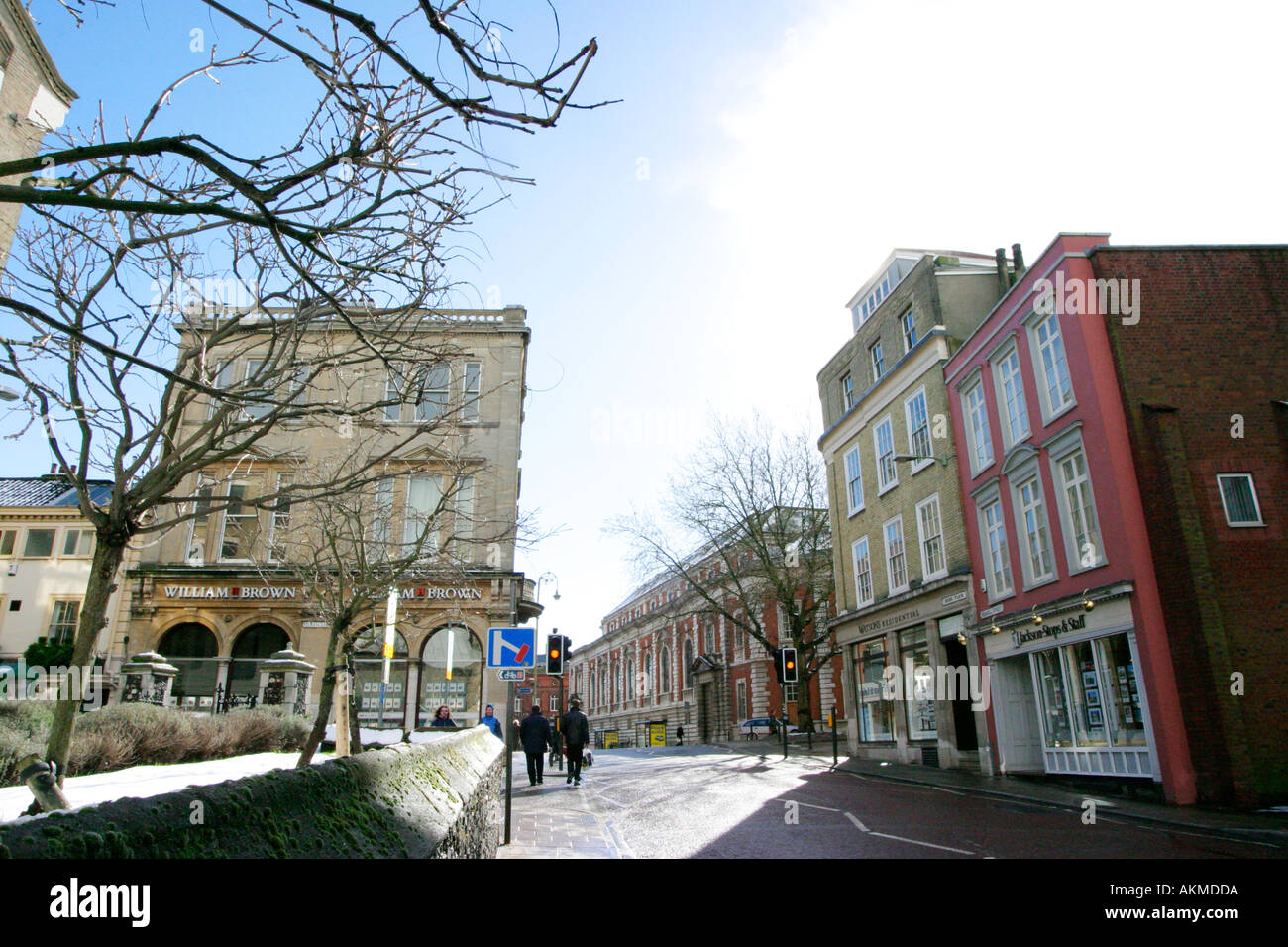 Norwich city centre winter hi-res stock photography and images - Alamy