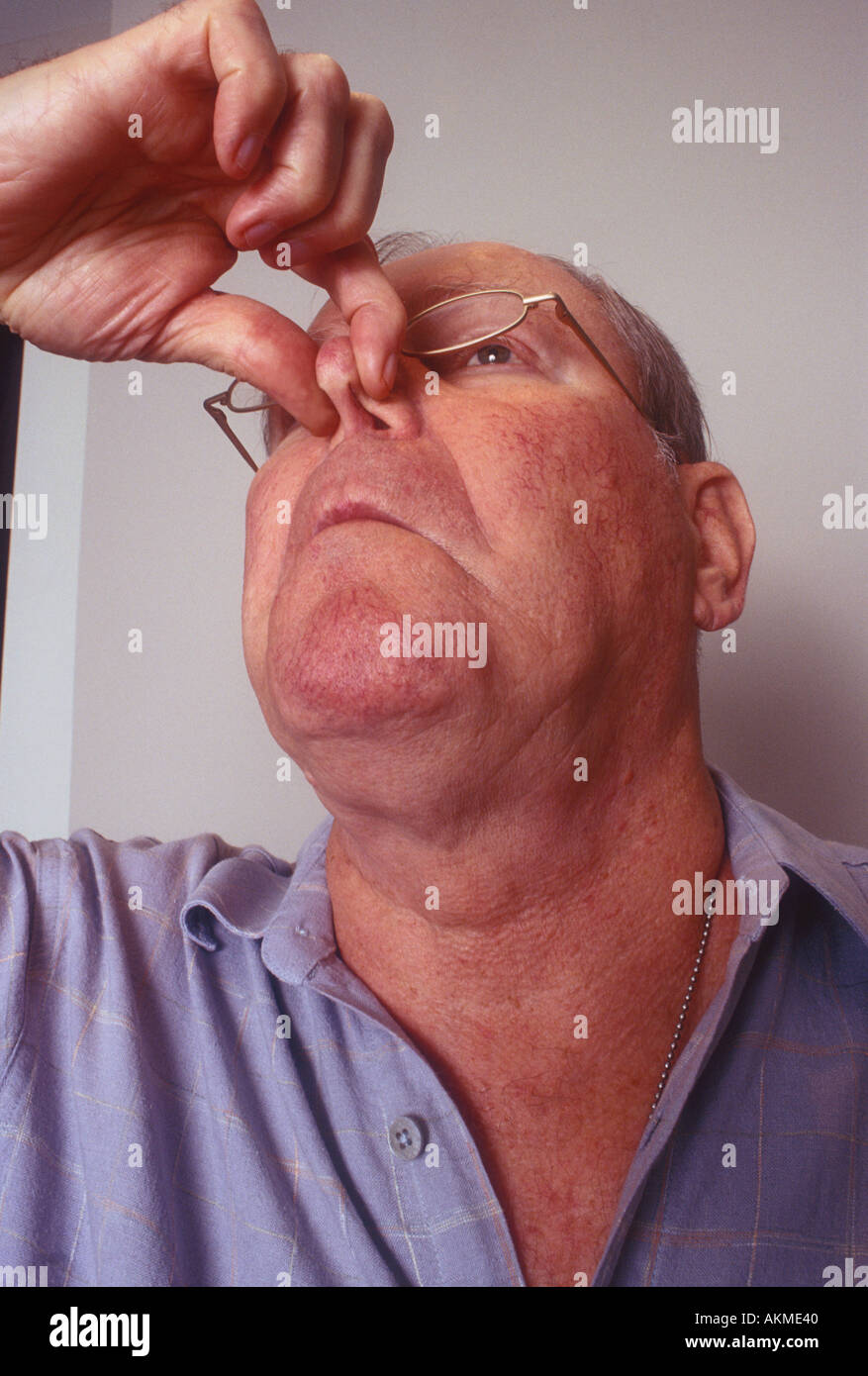 Pinch nose hi-res stock photography and images - Alamy