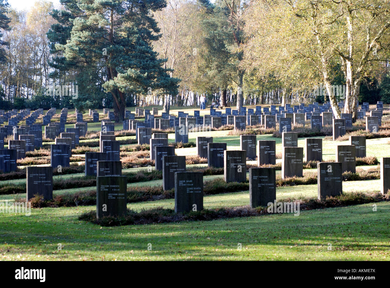 The German War Cemetery, Cannock Chase, Staffordshire, England, UK ...