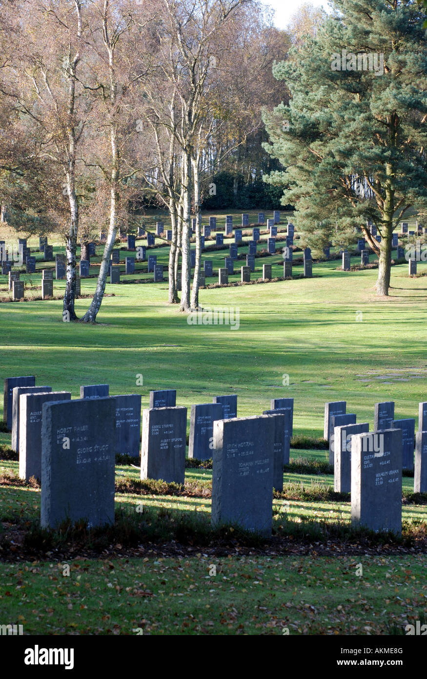 The German War Cemetery, Cannock Chase, Staffordshire, England, UK ...