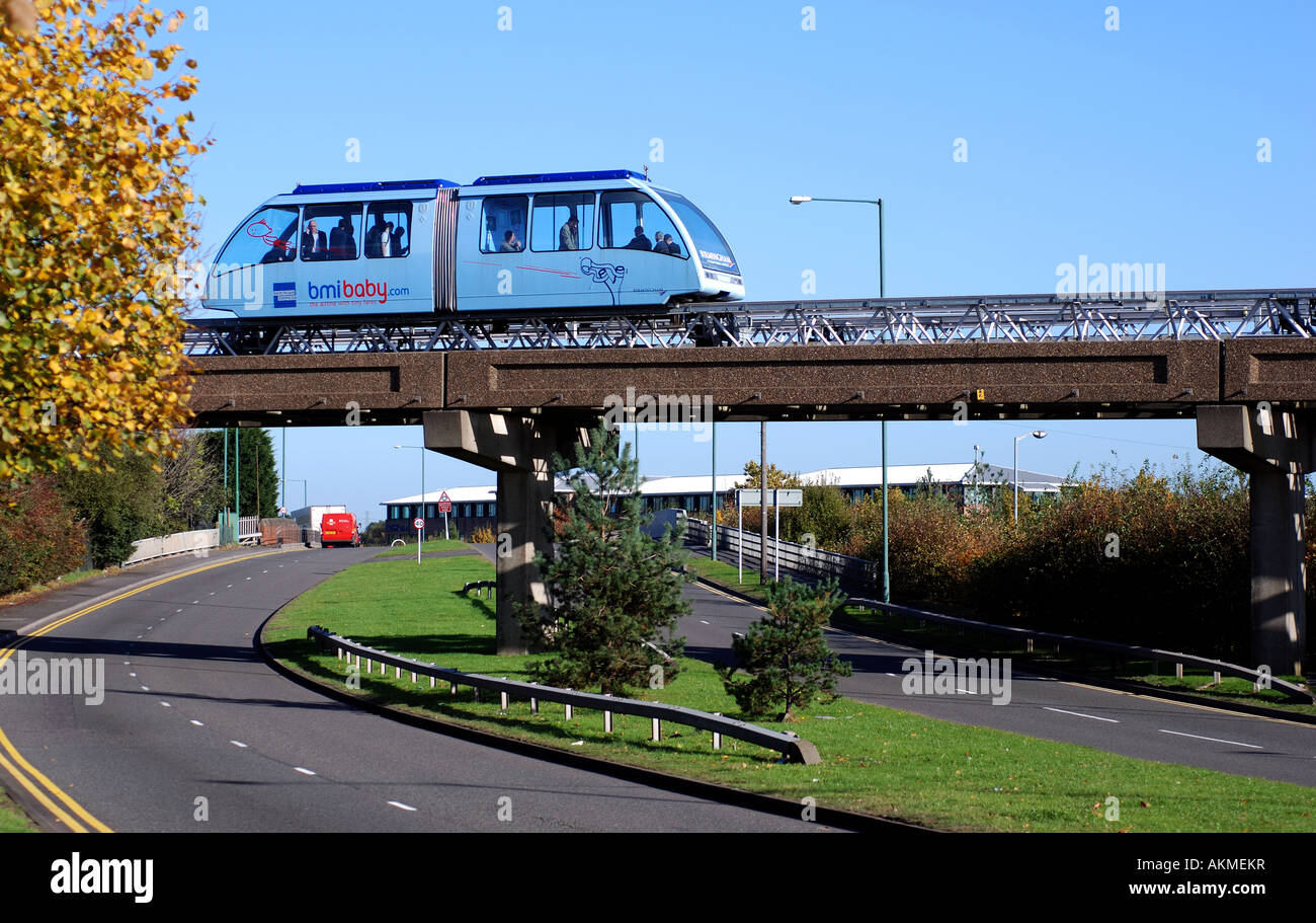 Train skyrail birmingham airport airrai hi-res stock photography and ...