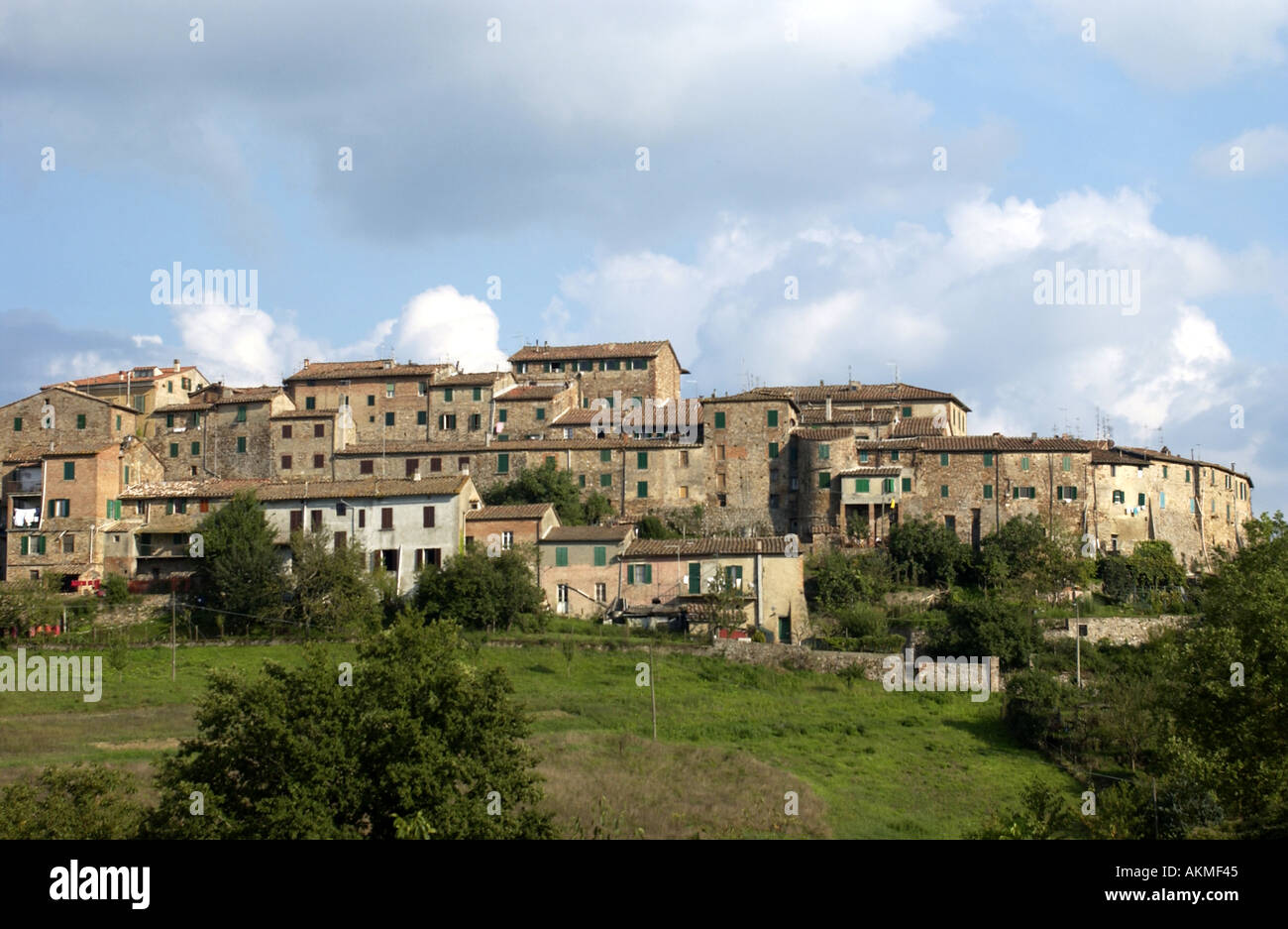 Monticiano Tuscany Italy Stock Photo - Alamy