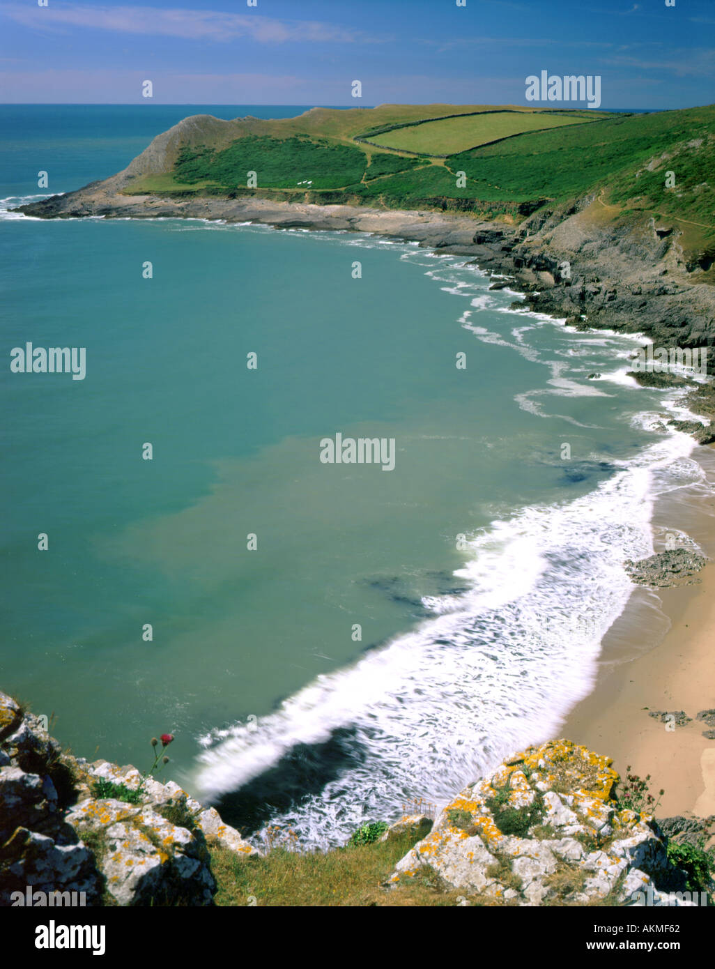 Fall Bay Gower Peninsula High Resolution Stock Photography and Images ...