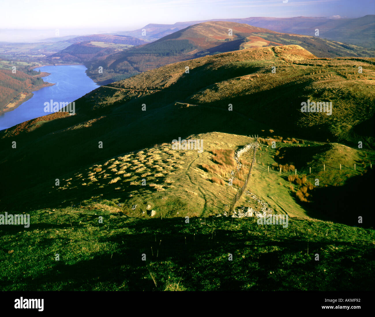 tor y foel and talybont reservoir from darren fawr brecon beacons ...