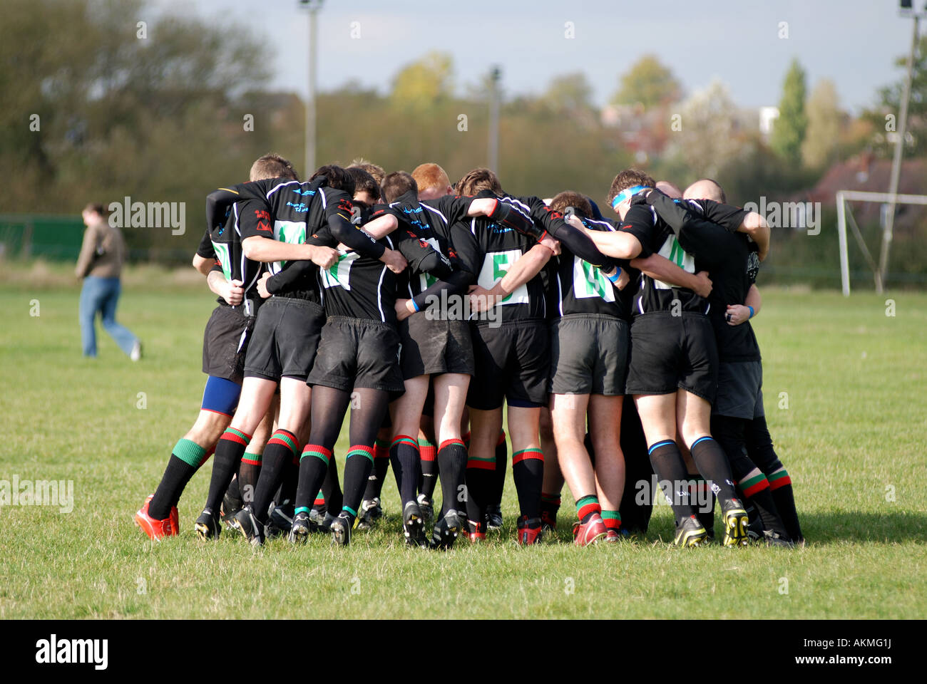 Rugby players before match hi-res stock photography and images - Alamy