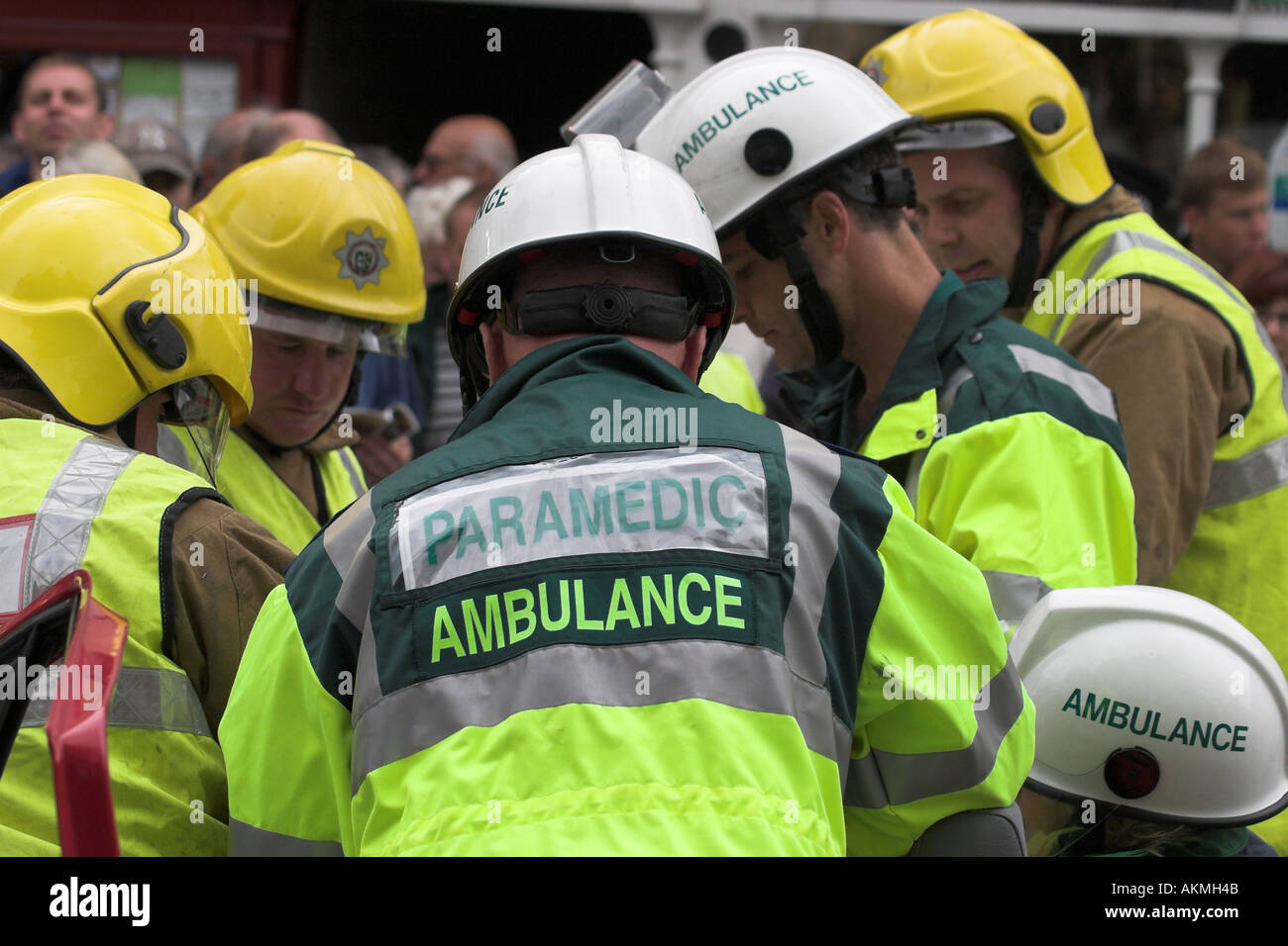 Ambulance driver driving hi-res stock photography and images - Alamy