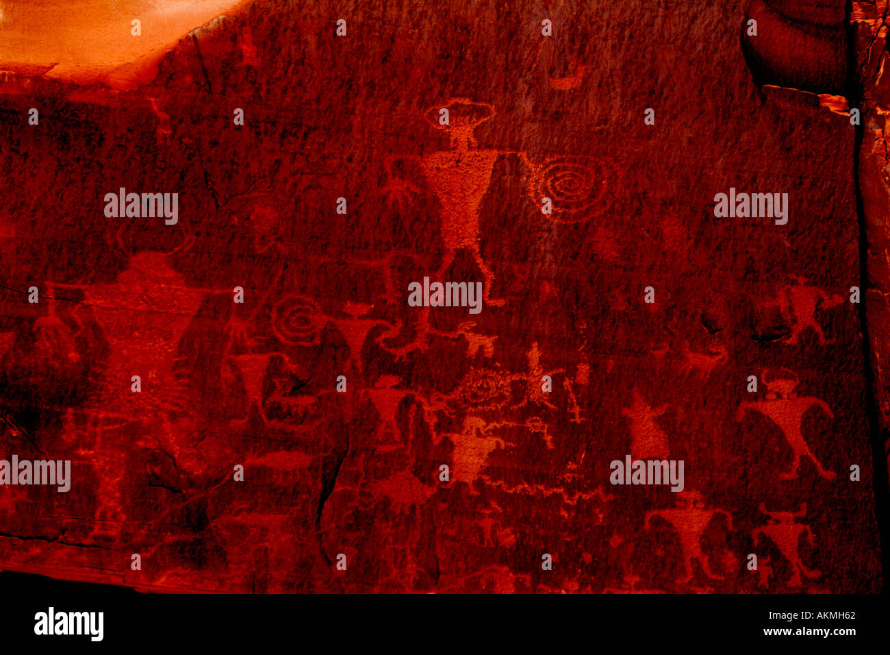 Moab man petroglyph hi-res stock photography and images - Alamy