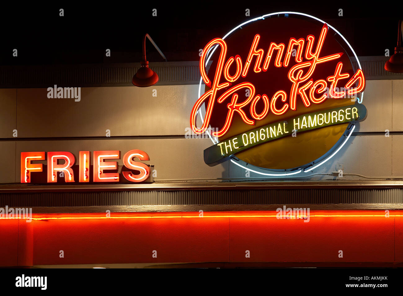 United States, California, Los Angeles, Melrose Avenue, Johnny Rockets ...