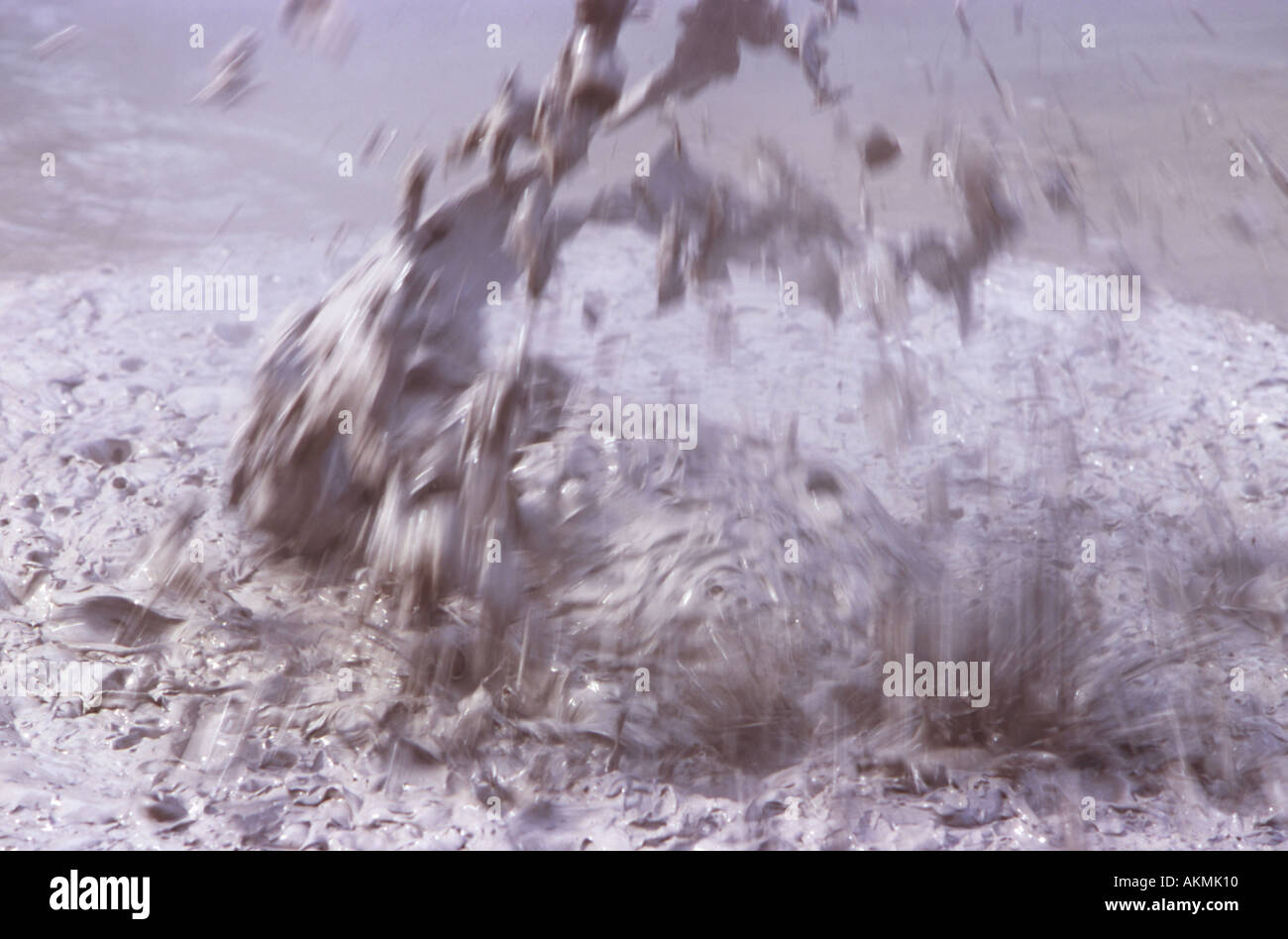 Exploding Mud at Hot Mud Pool Wai o tapu Thermal Wonderland North ...