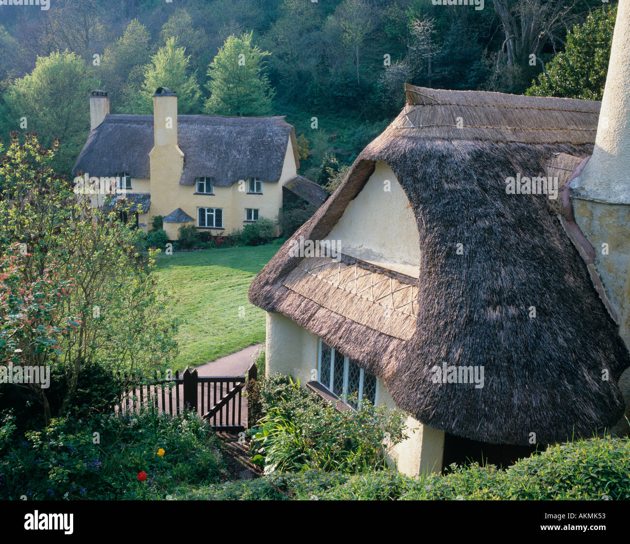 Selworthy cottages hi-res stock photography and images - Alamy