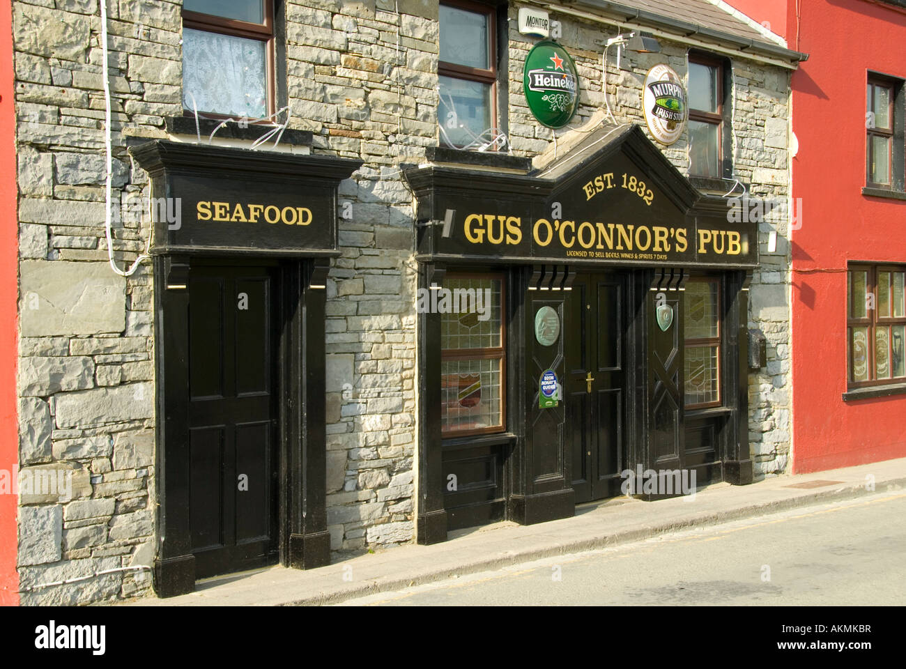 Gus O'Connor's pub at Doolin, County Clare, Ireland Stock Photo - Alamy