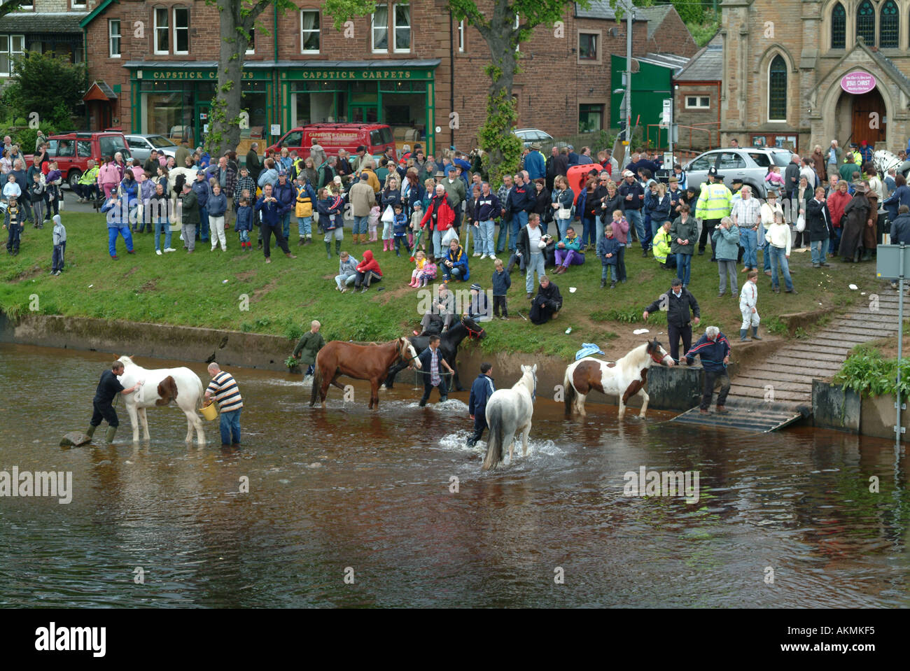 Appleby New Fair Stock Photo - Alamy
