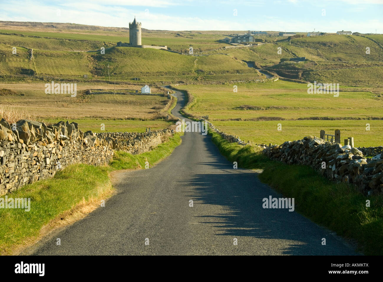 Doonagore Castle, Doolin, County Clare, Ireland Stock Photo - Alamy