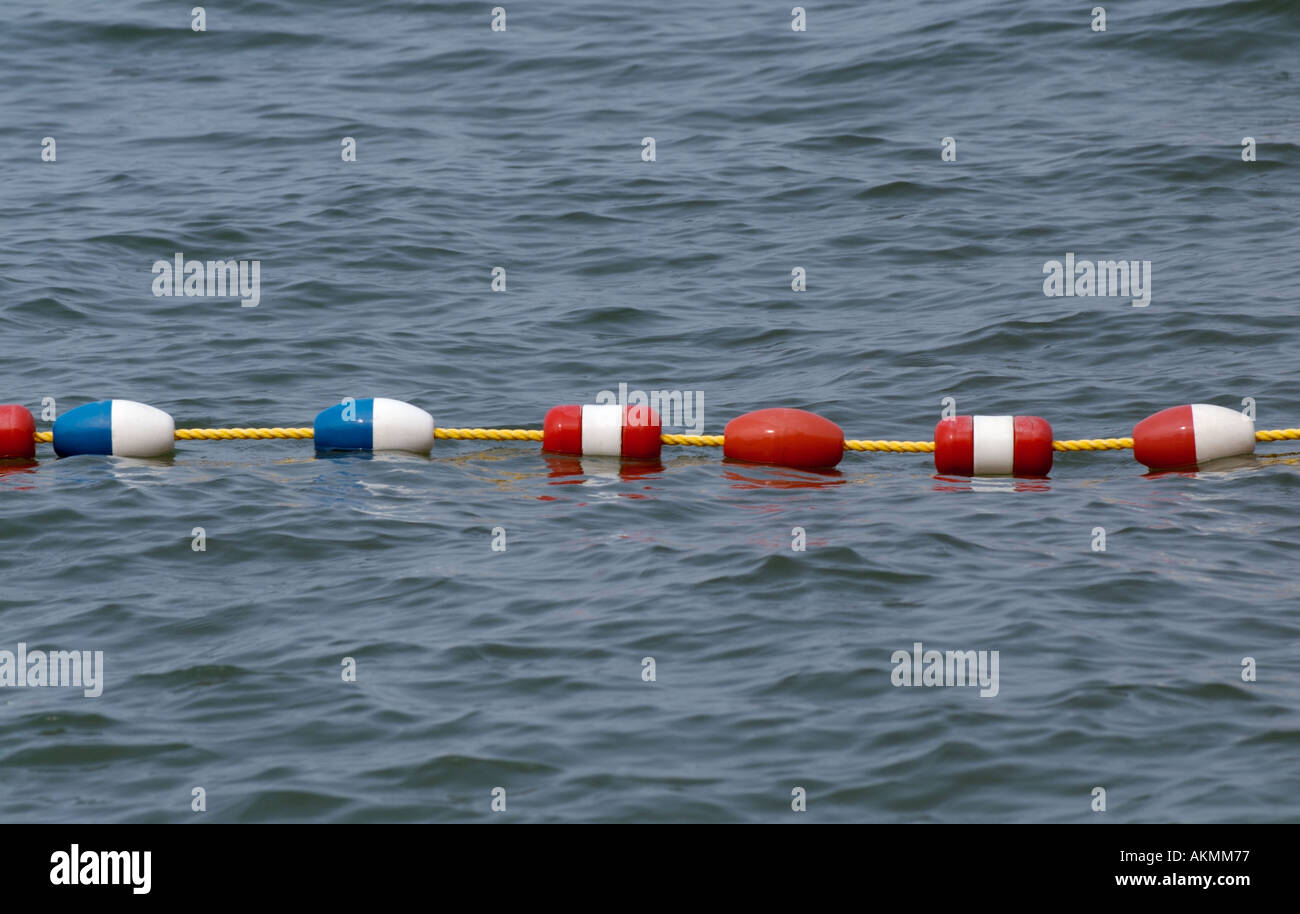 Swimming Lane Dividing Rope Stock Photo - Alamy