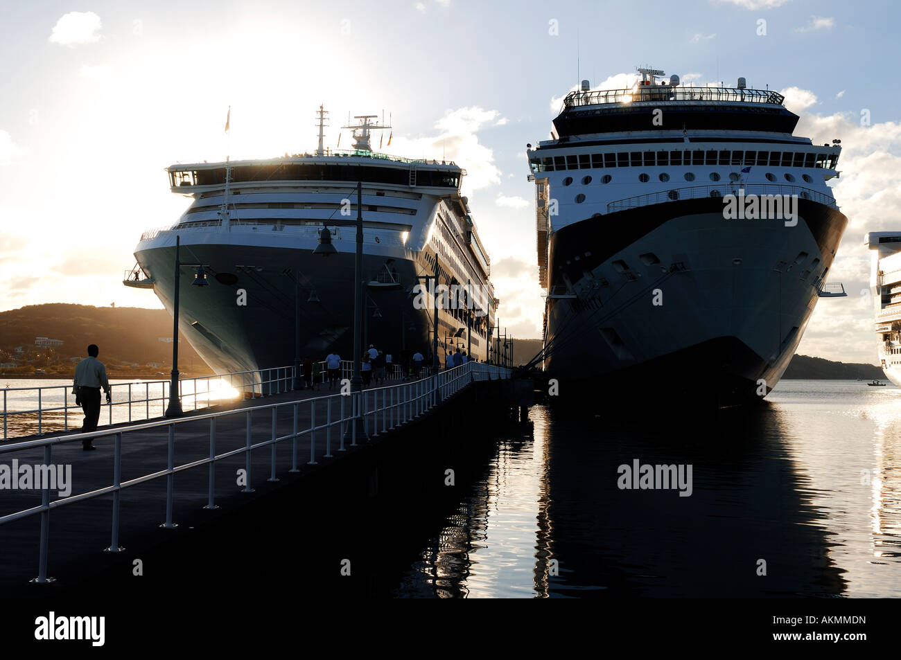 Antigua and Barbuda, Antigua island, cruise ship in Saint John's ...