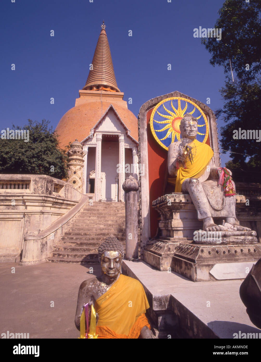 Thailand Nakhon Pathom Phra Pathom Chedi Stock Photo - Alamy