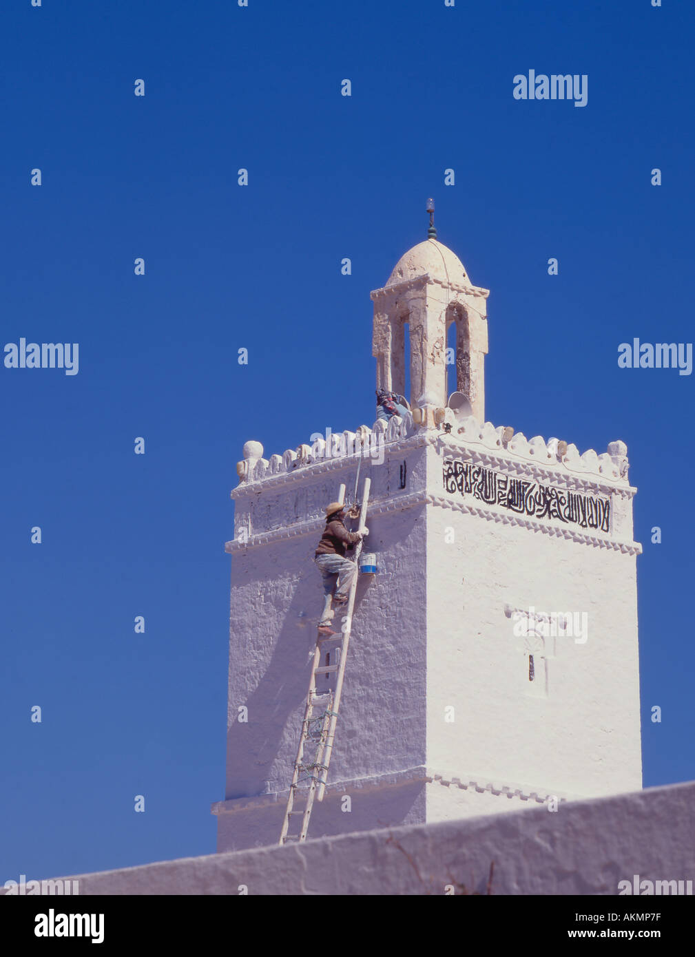 Tunisia Jerba mosque Stock Photo - Alamy